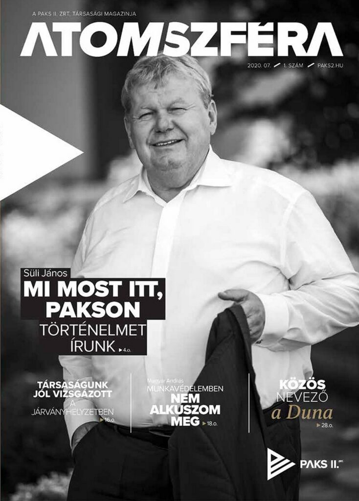 Megjelent az Paks II. Zrt. társasági magazinja
